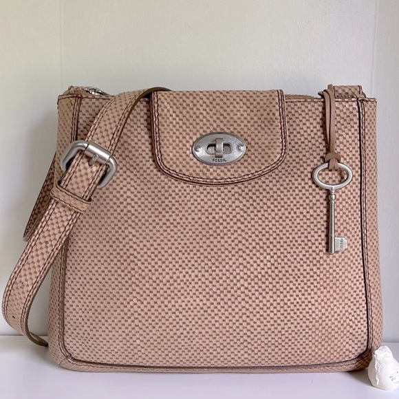 Fossil | Bags | Fossil Long Live Vintage Genuine Leather Saddle ...